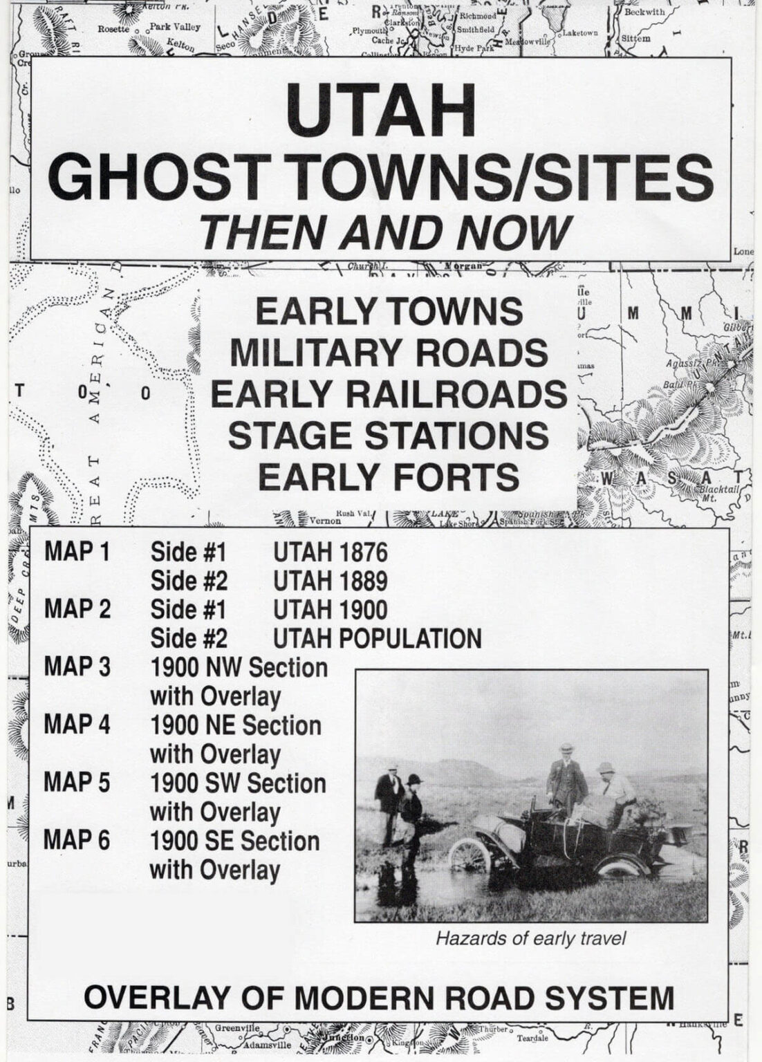 Utah Ghost Towns/Sites: Then and Now #1889 – Historical Maps Online